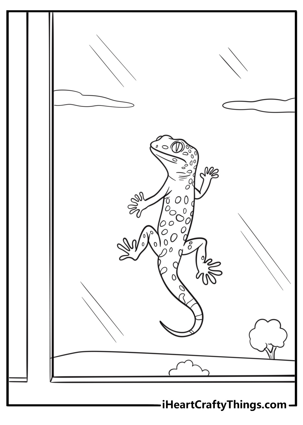 30 Free Gecko Coloring Pages For Kids