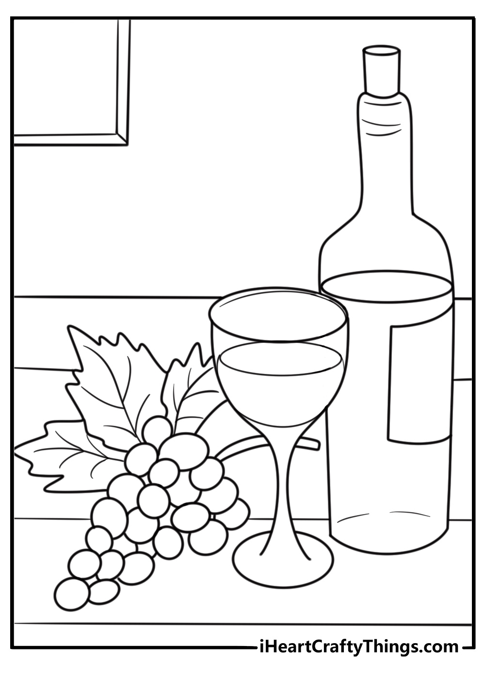 24 Free Grape Coloring Pages For Kids