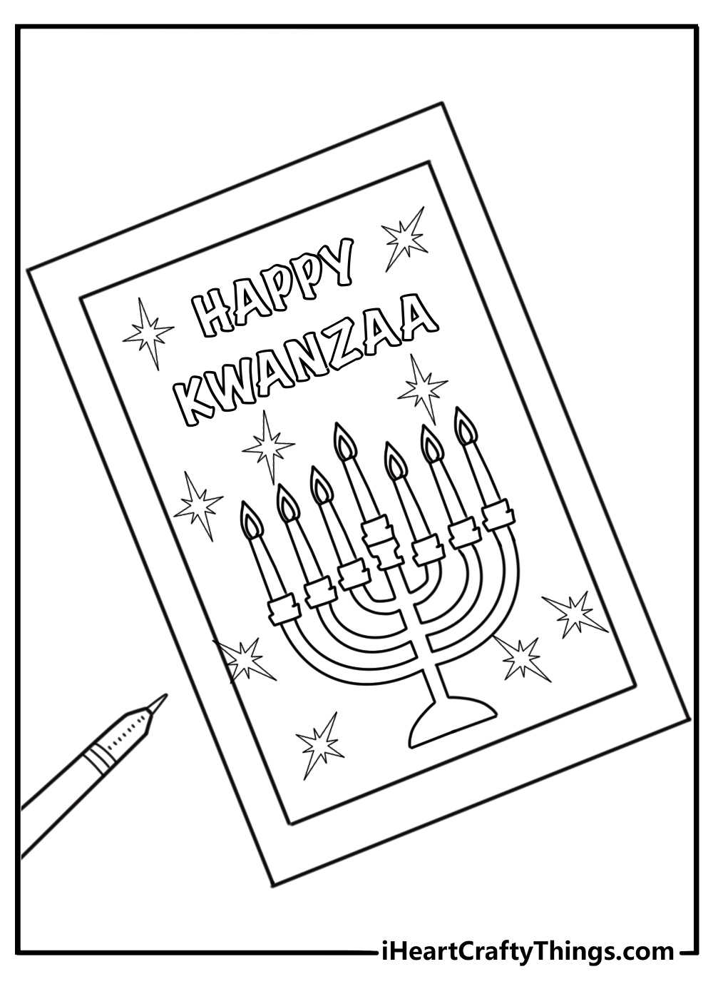 20 Free Kwanzaa Coloring Pages For Kids