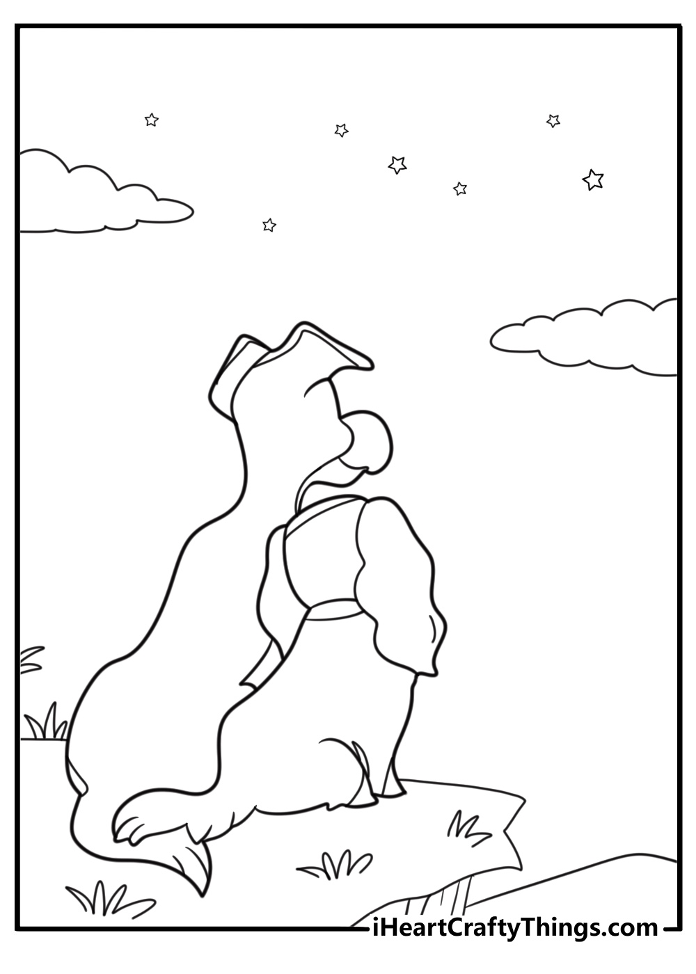 30 Free Lady And The Tramp Coloring Pages For Kids