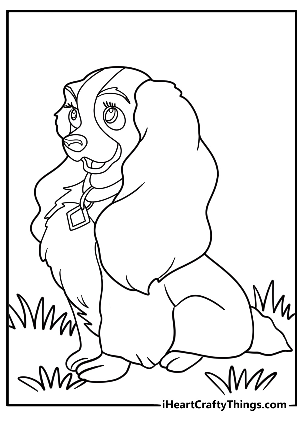30 Free Lady And The Tramp Coloring Pages For Kids