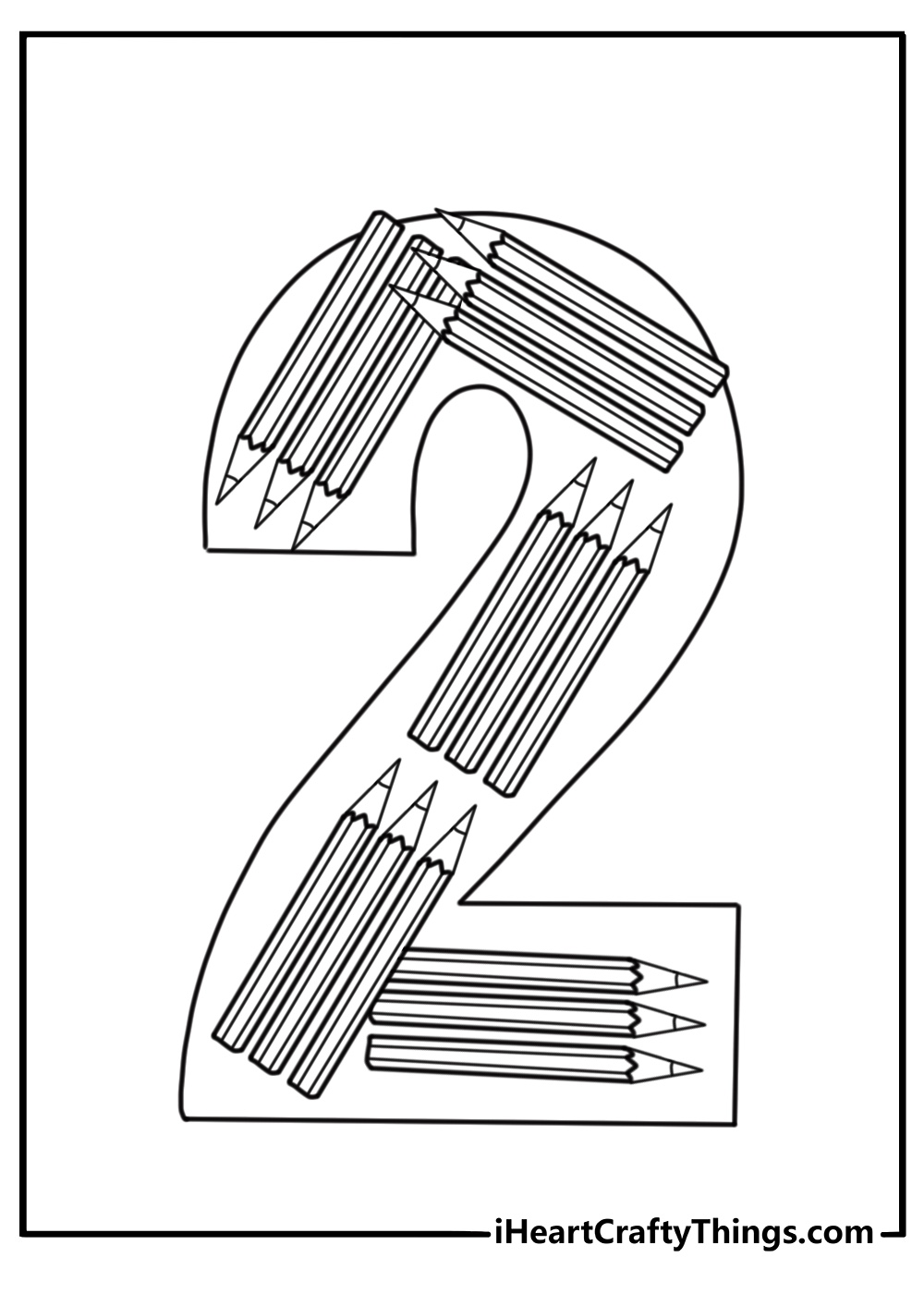 Number 2 Coloring Pages: 25+ Free Printable PDFs To Download