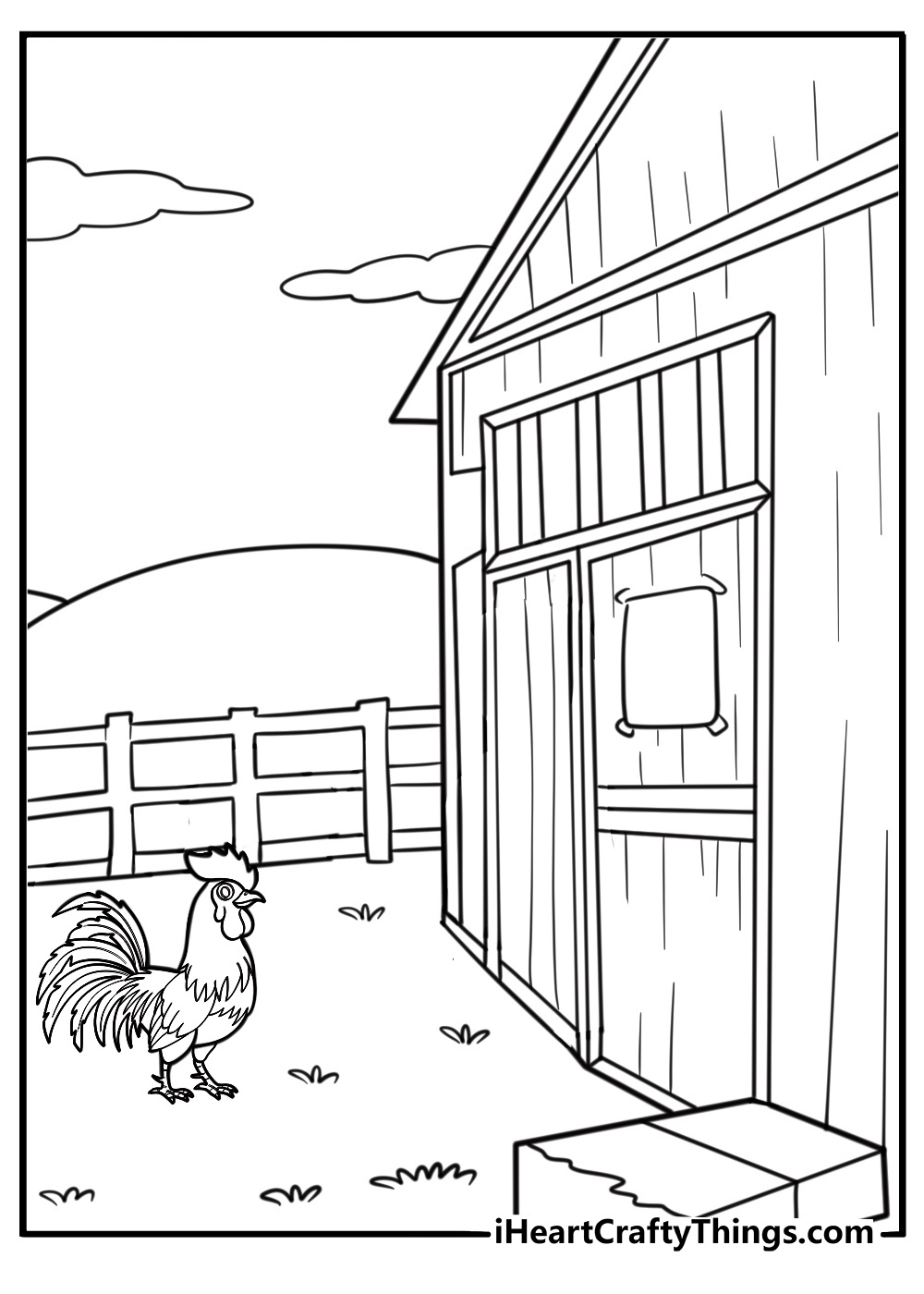 Rooster Coloring Pages (30+ Free PDF Printables)