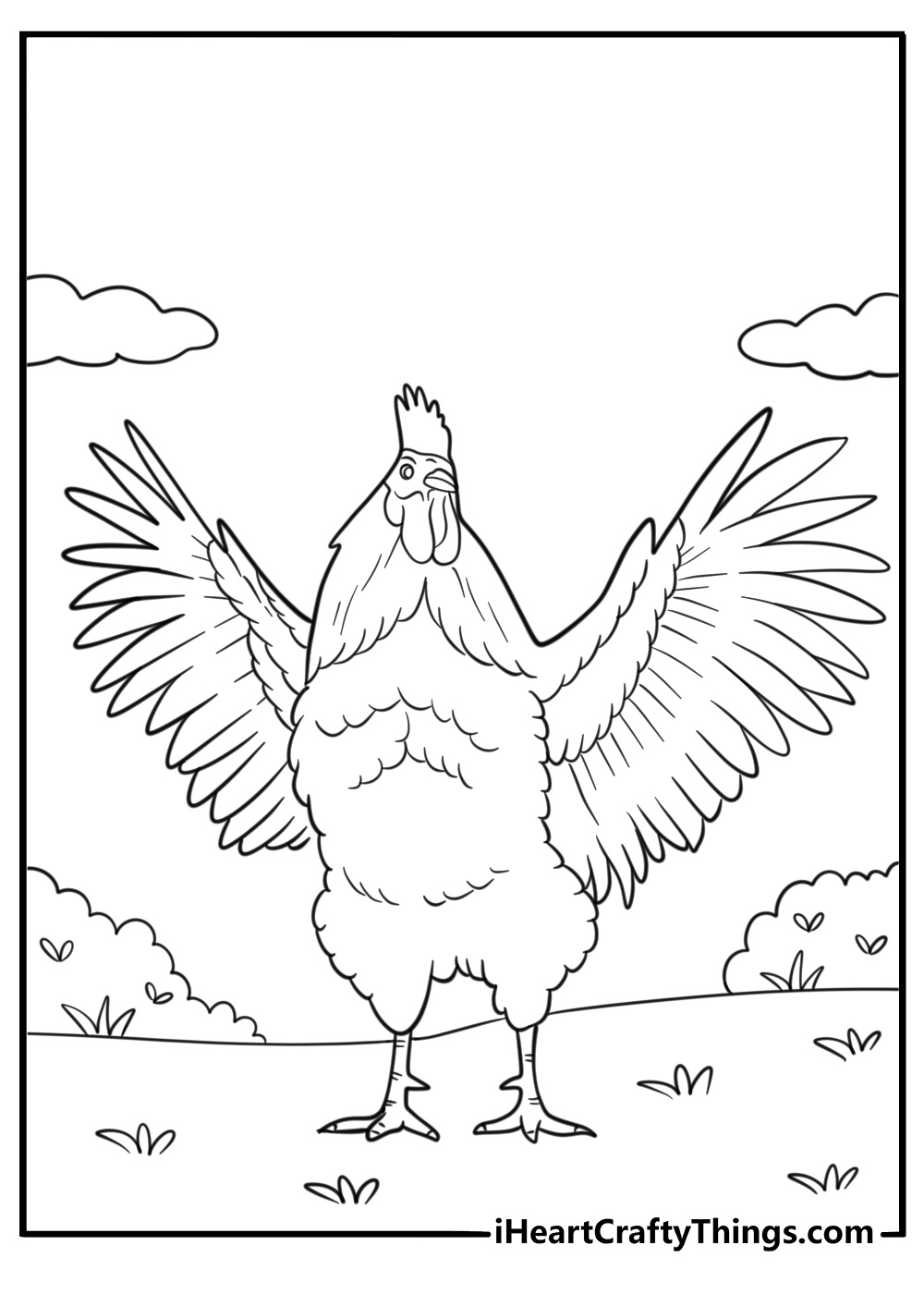 Rooster Coloring Pages (30+ Free PDF Printables)