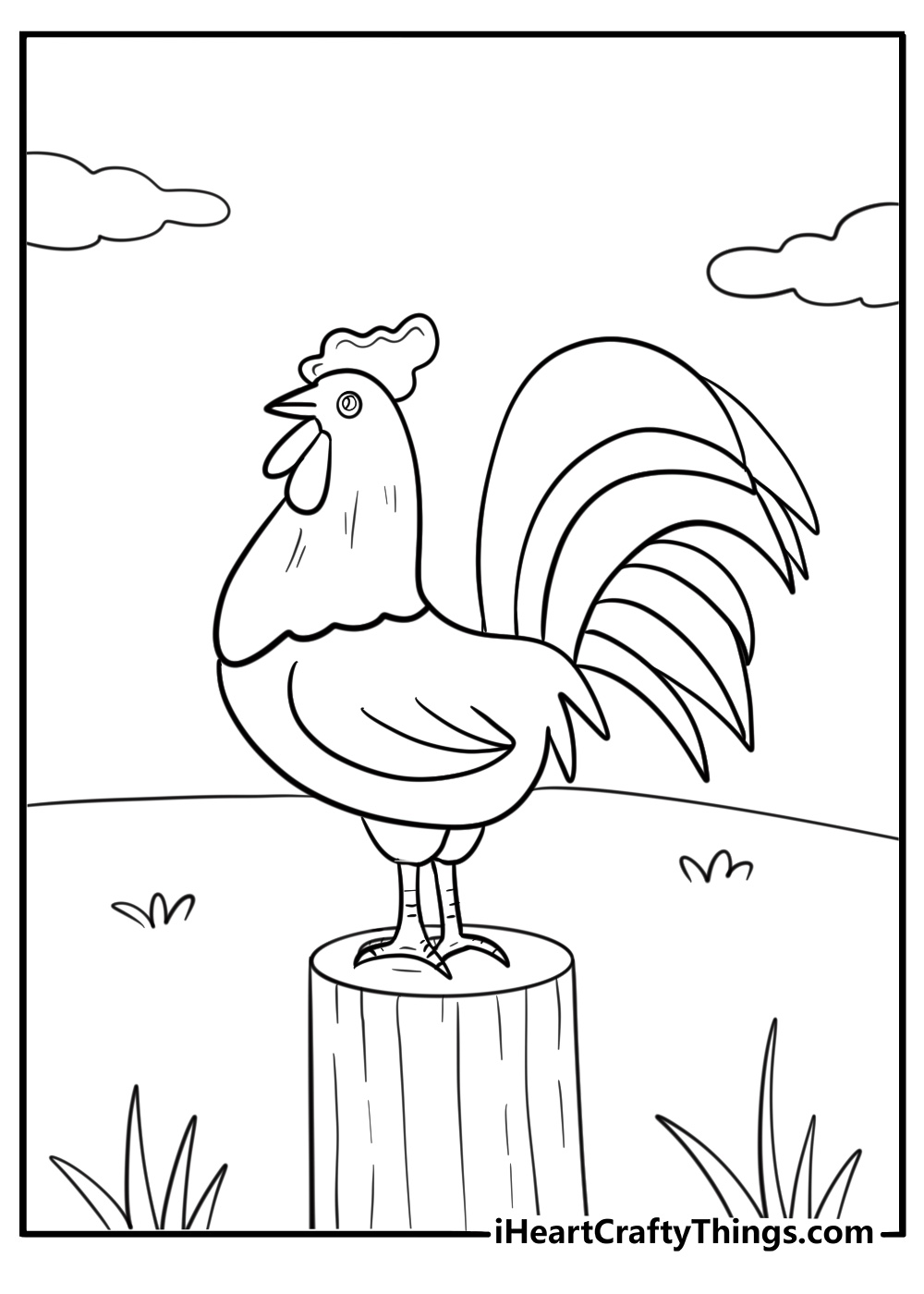 Rooster Coloring Pages (30+ Free PDF Printables)