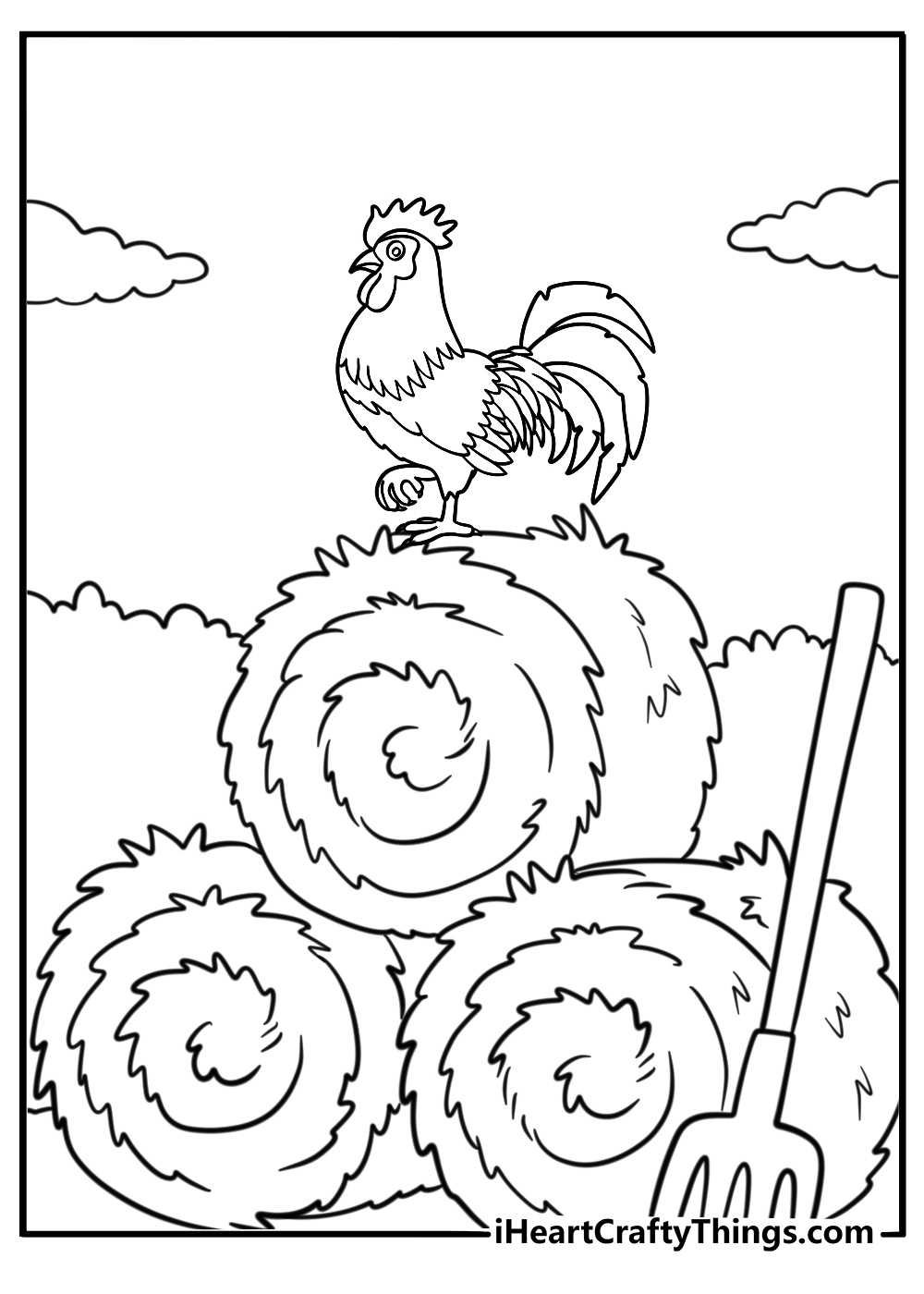 Rooster Coloring Pages (30+ Free PDF Printables)