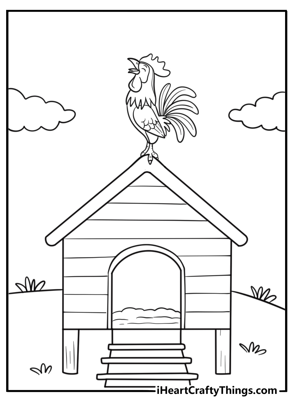 Rooster Coloring Pages (30+ Free PDF Printables)