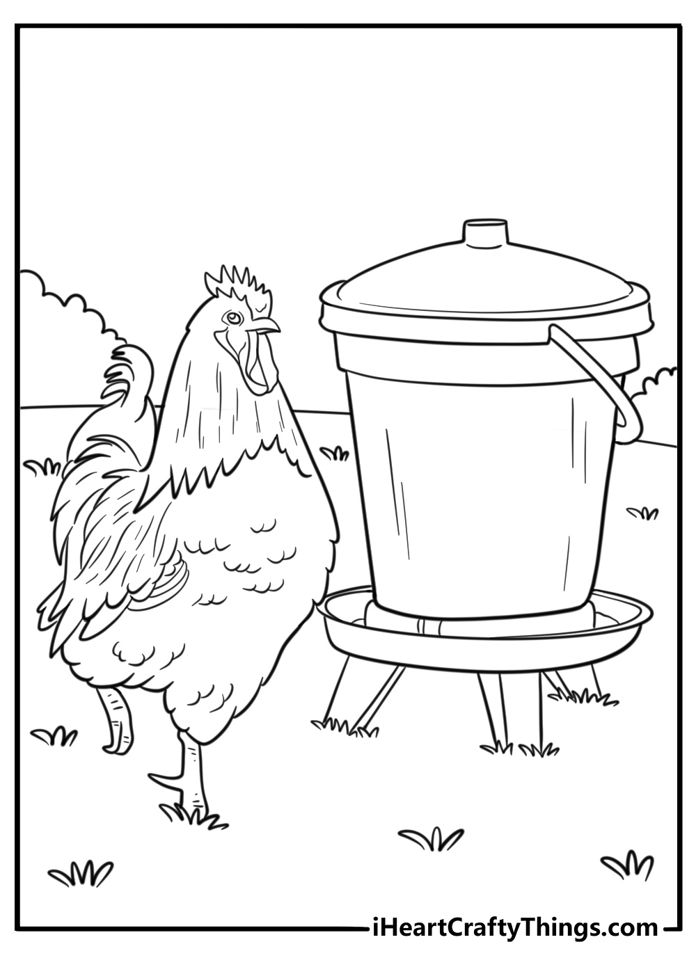 Rooster Coloring Pages (30+ Free PDF Printables)