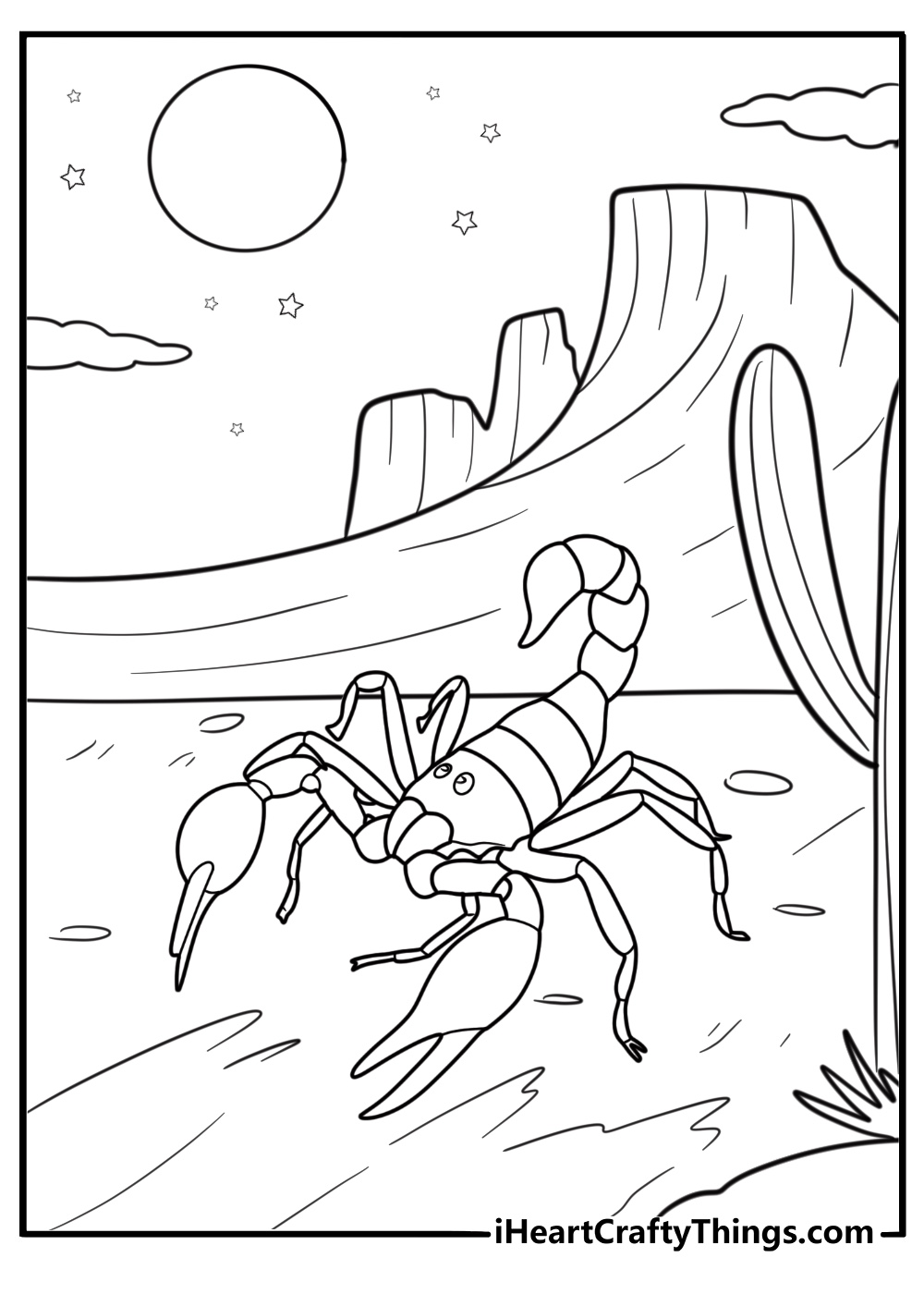 Scorpion Coloring Pages (40+ Printable PDF Sheets For Free)