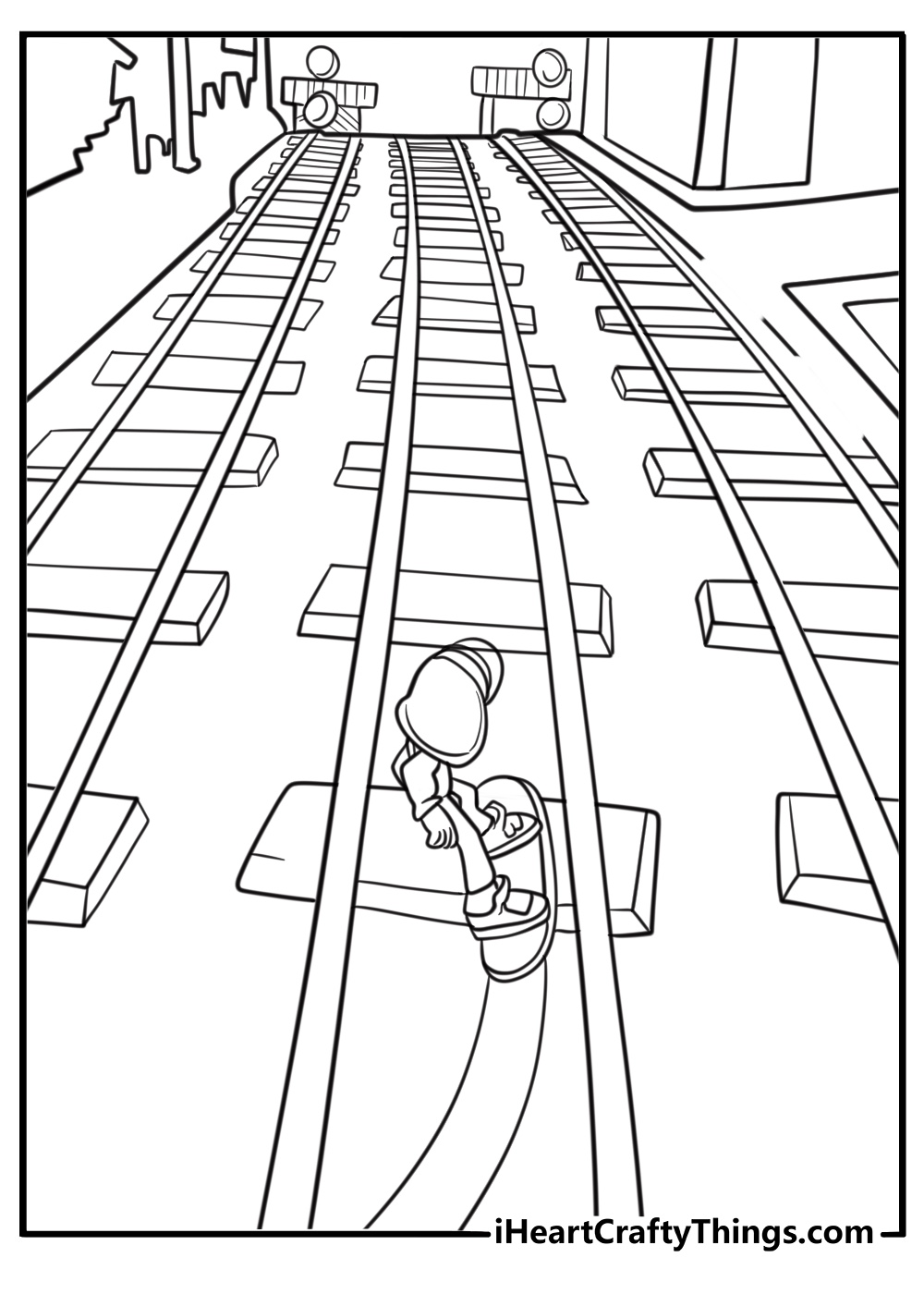 25 Free Subway Surfers Coloring Pages For Kids