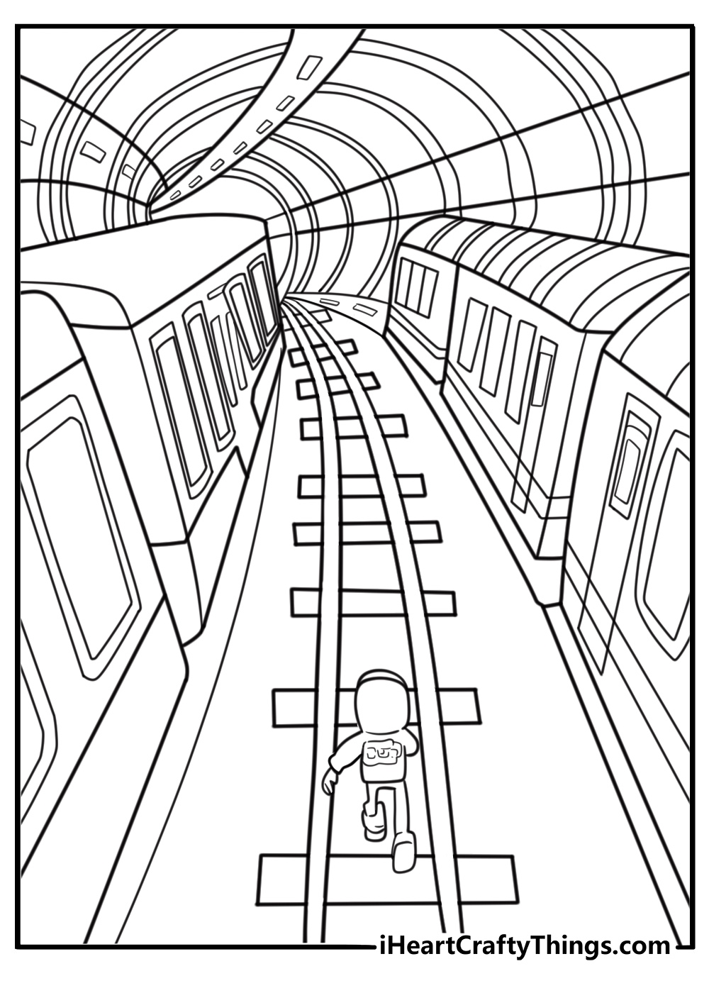25 Free Subway Surfers Coloring Pages For Kids