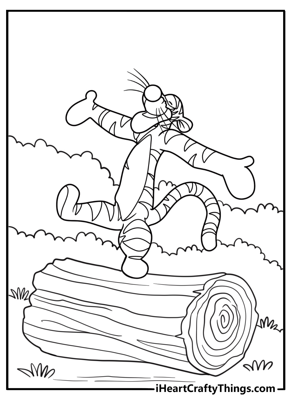 25 Free Tigger Coloring Pages For Kids