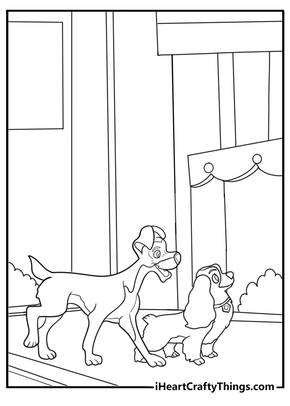 30 Free Lady And The Tramp Coloring Pages For Kids
