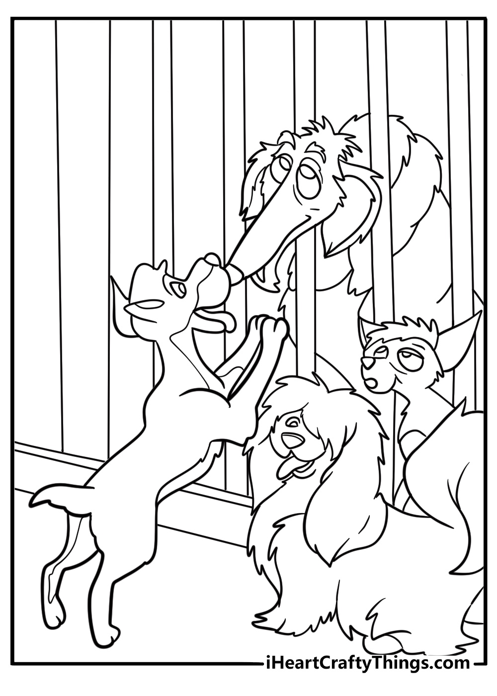 30 Free Lady And The Tramp Coloring Pages For Kids