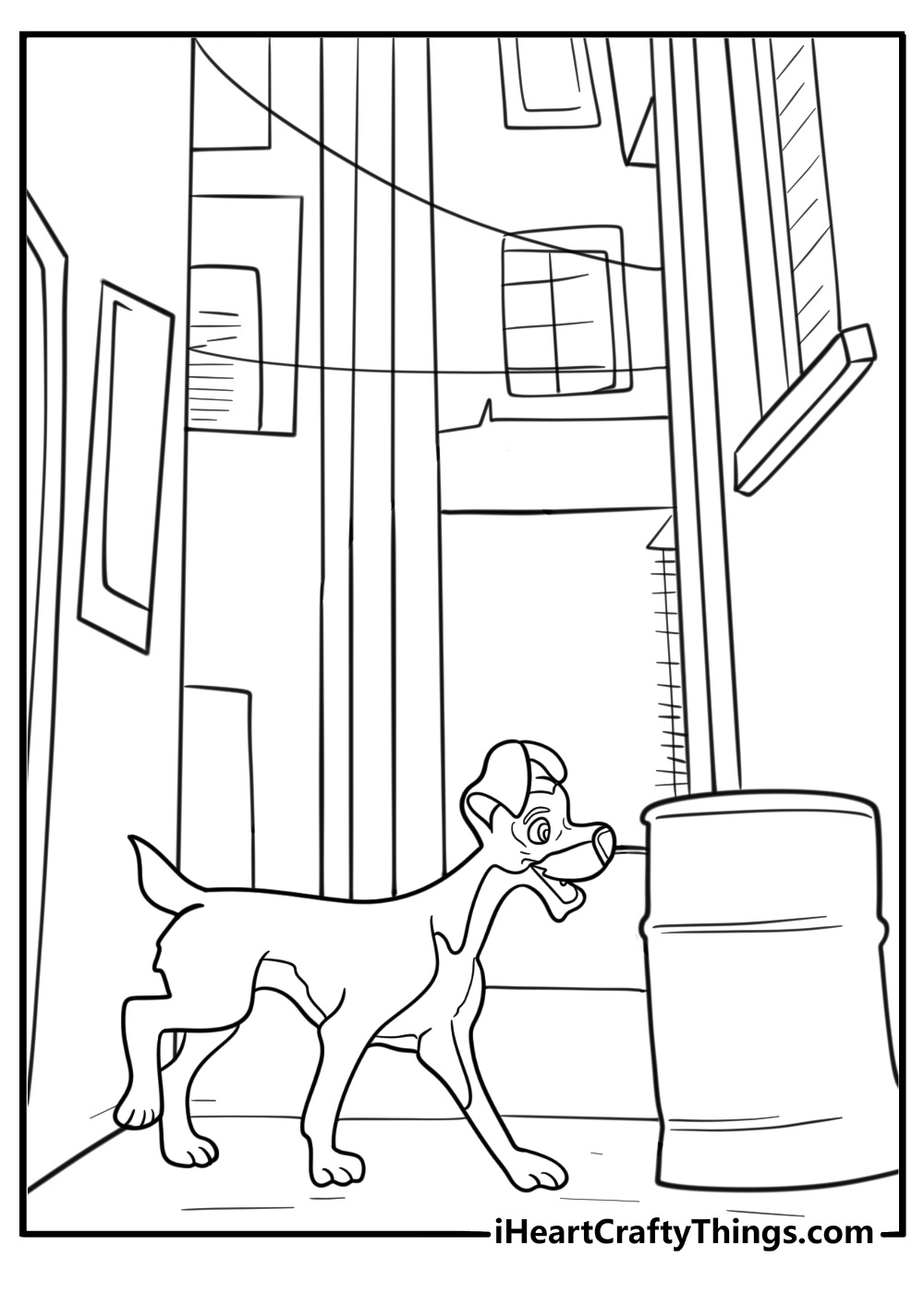 30 Free Lady And The Tramp Coloring Pages For Kids