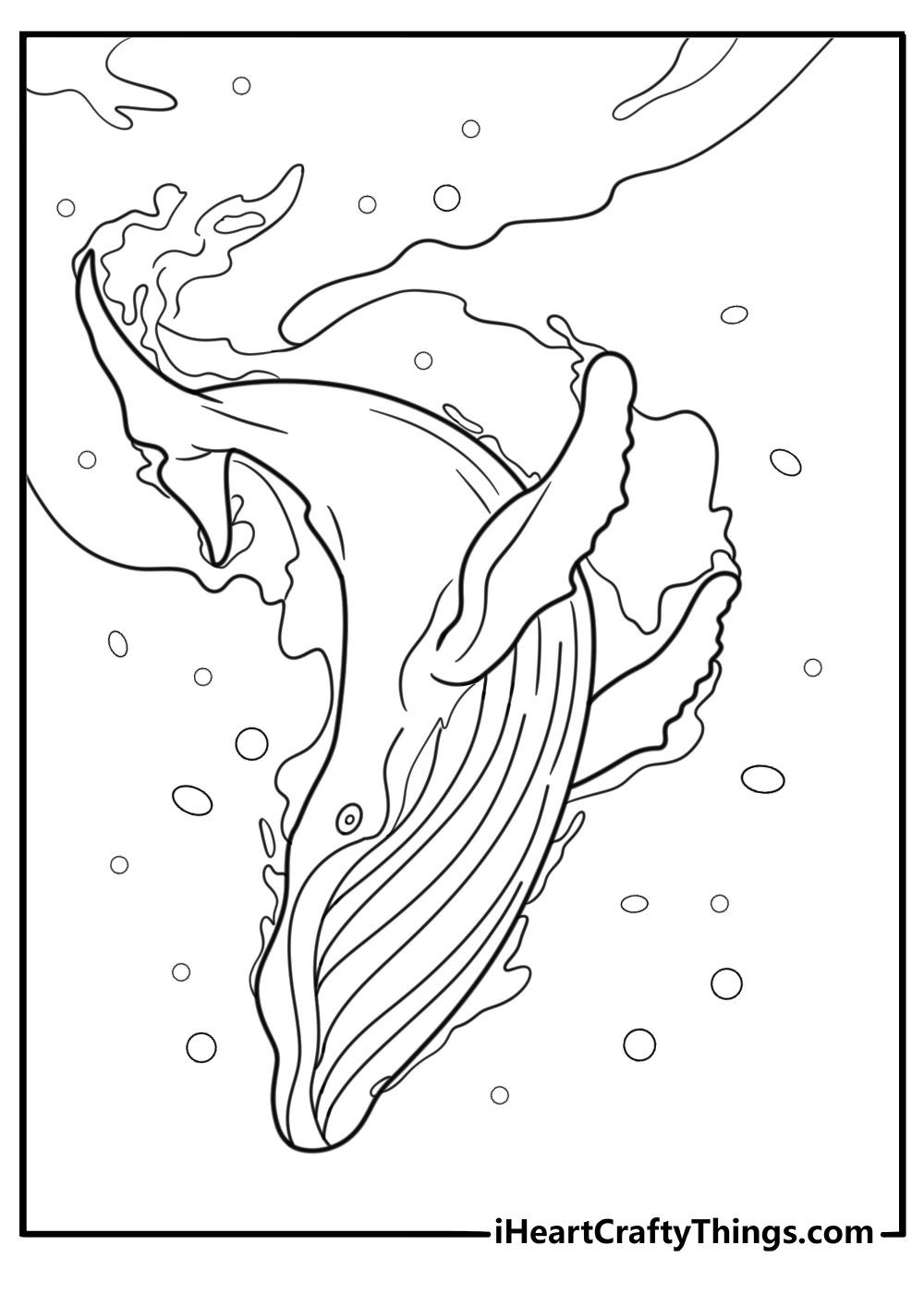 25 Free Whale Coloring Pages For Kids
