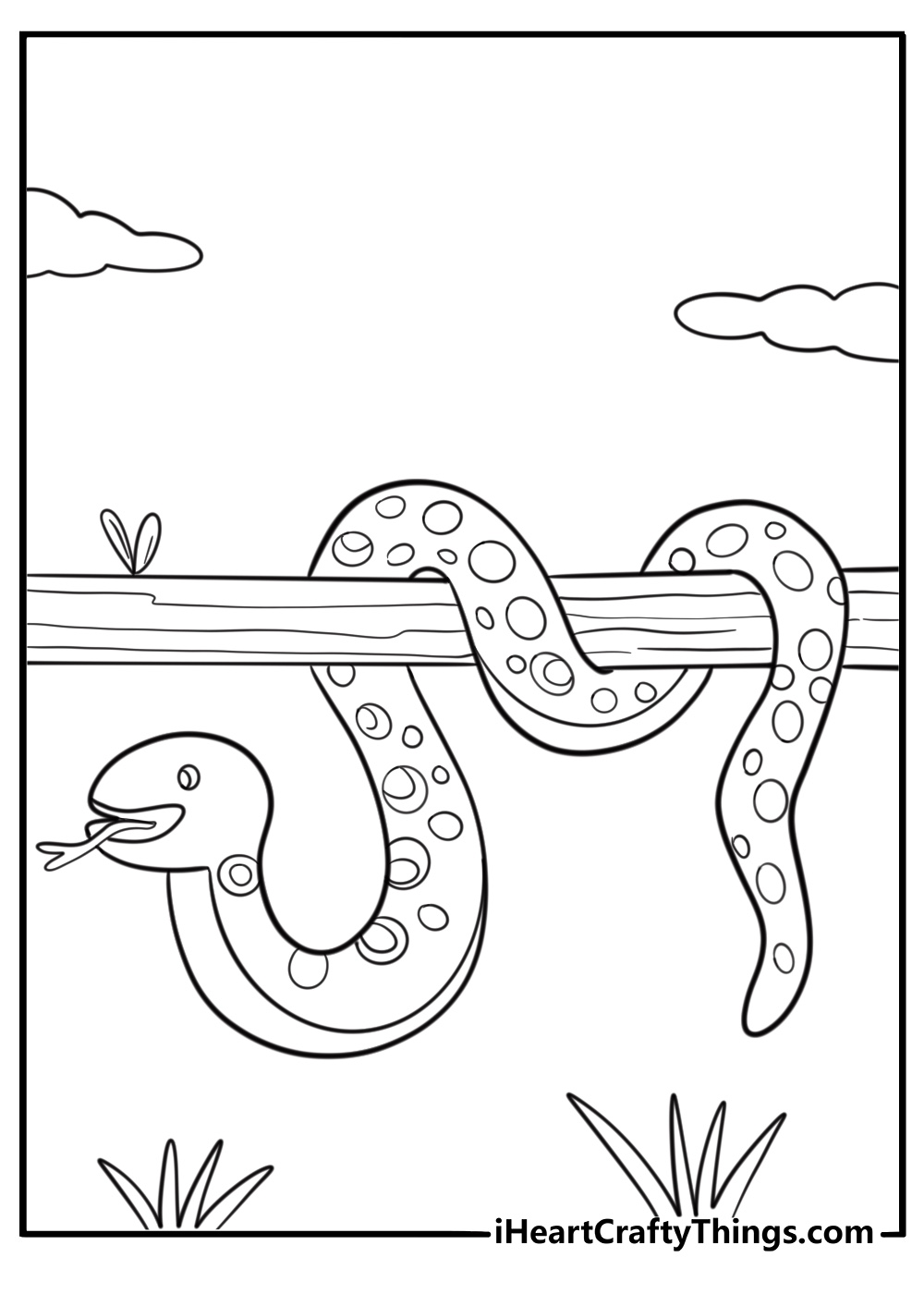 20 Free Anaconda Coloring Pages For Kids