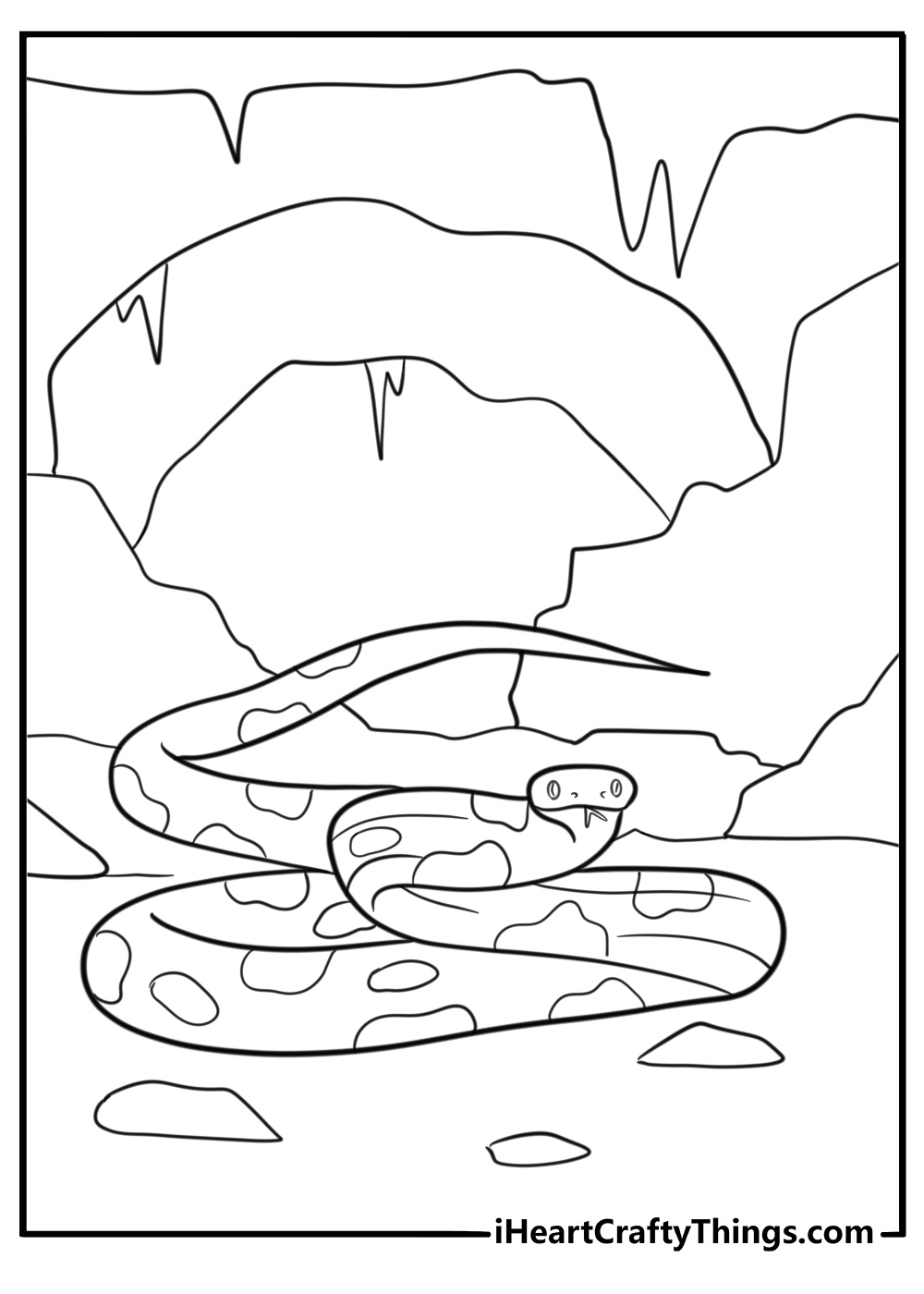 20 Free Anaconda Coloring Pages For Kids