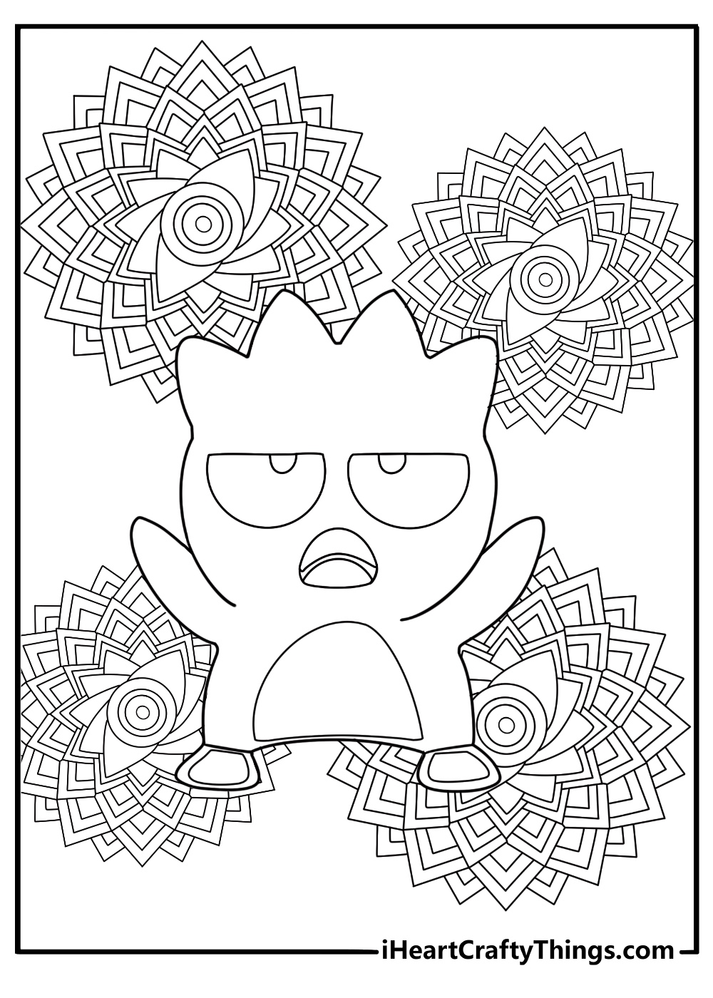 20 Free Badtz Maru Coloring Pages For Kids