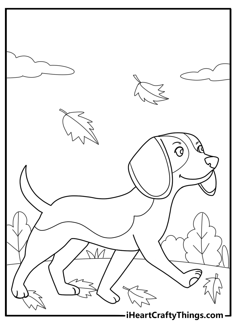 Beagle Coloring Pages (30 Free PDF Printables For Kids)