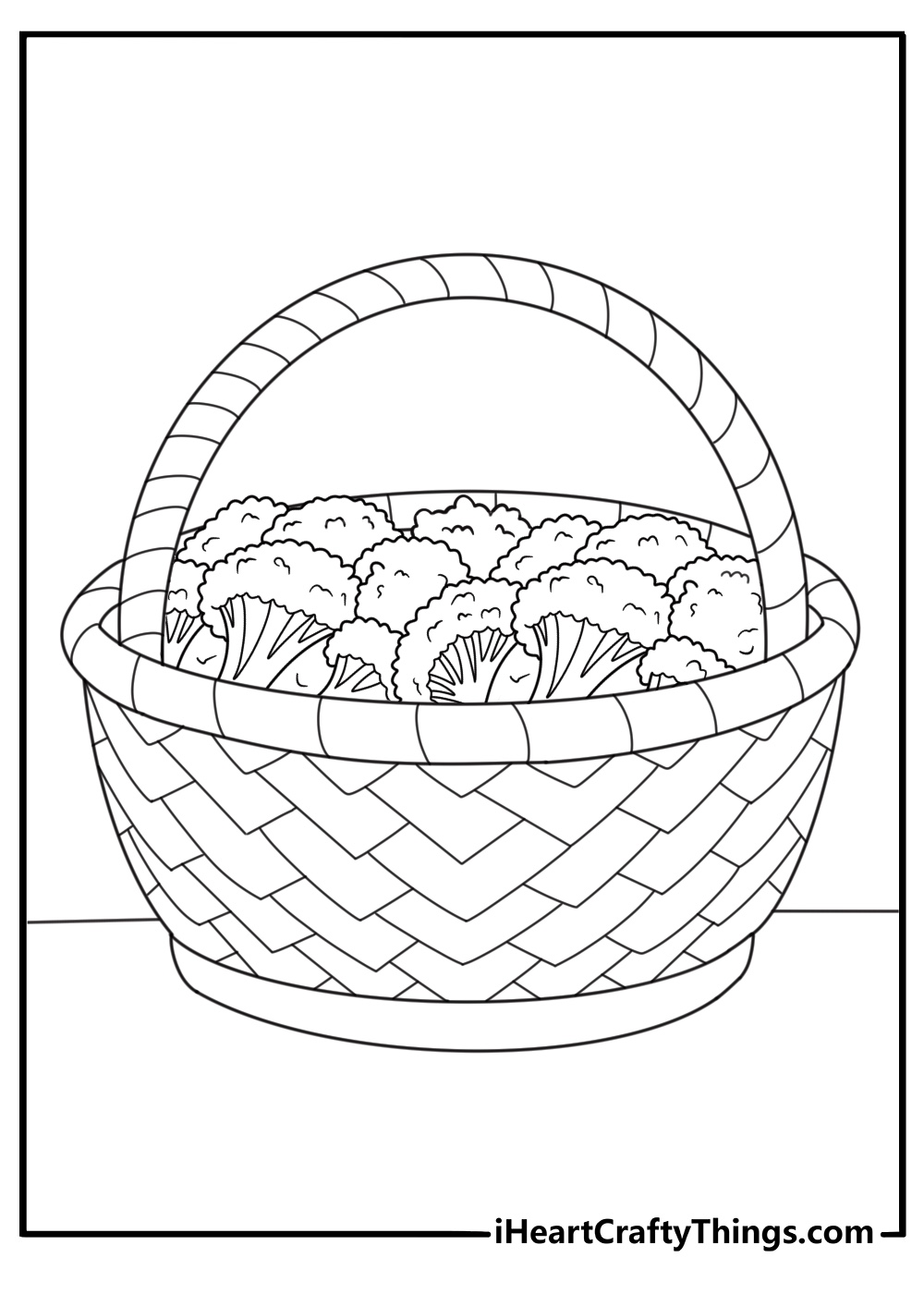 20 Free Broccoli Coloring Pages For Kids
