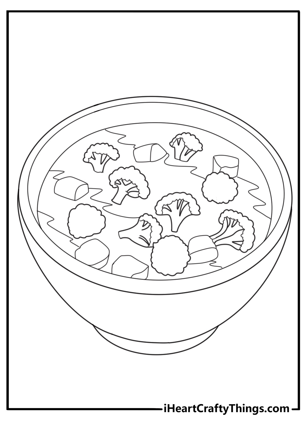 20 Free Broccoli Coloring Pages For Kids