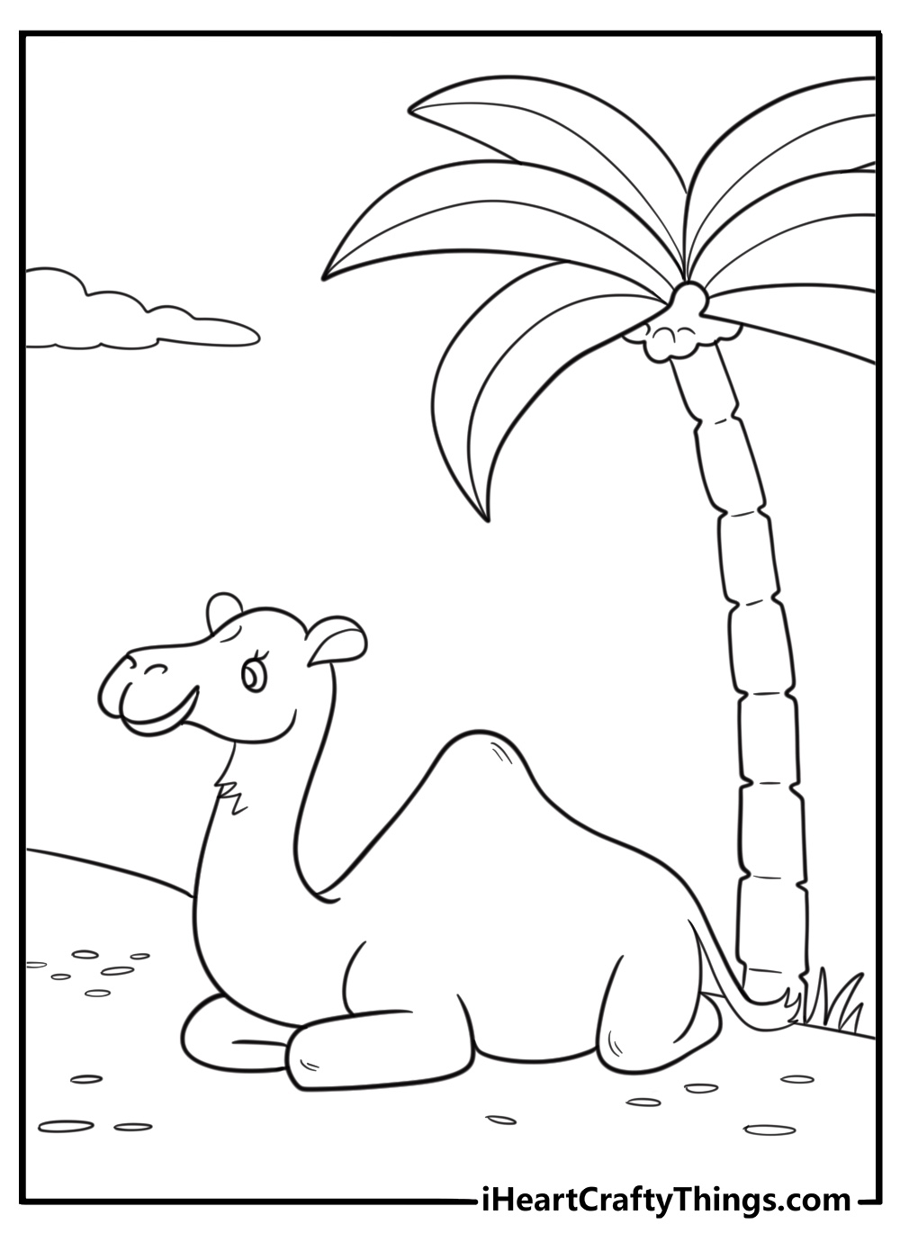 25 Free Camel Coloring Pages For Kids