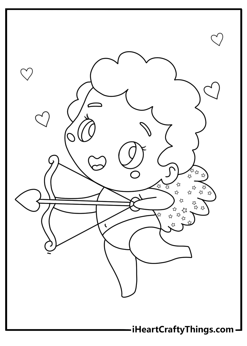 30 Free Cupid Coloring Pages For Kids