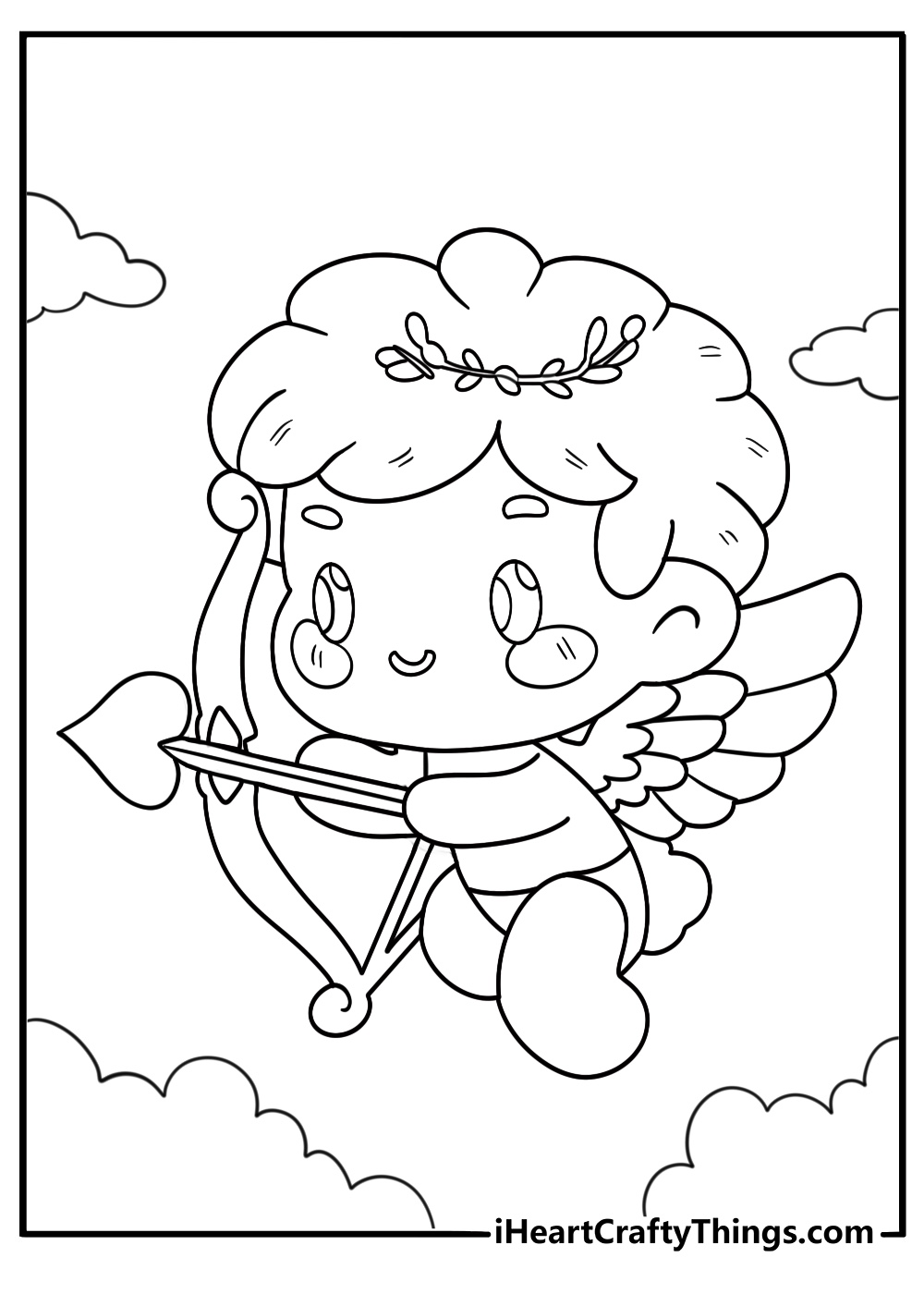 30 Free Cupid Coloring Pages For Kids