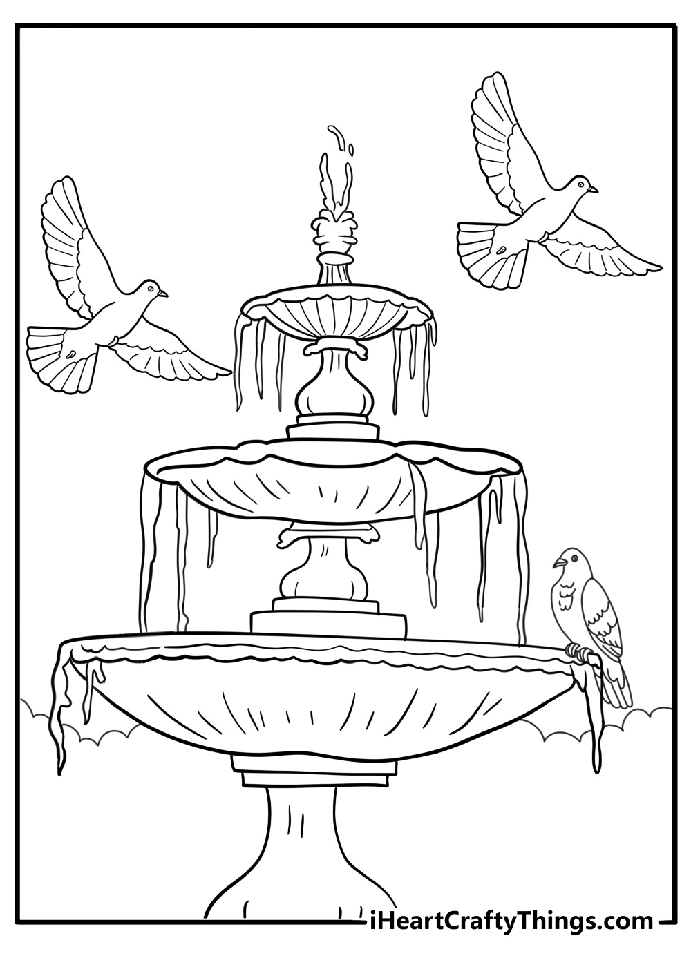 20+ Dove Coloring Pages (Printable Free PDFs For Kids)