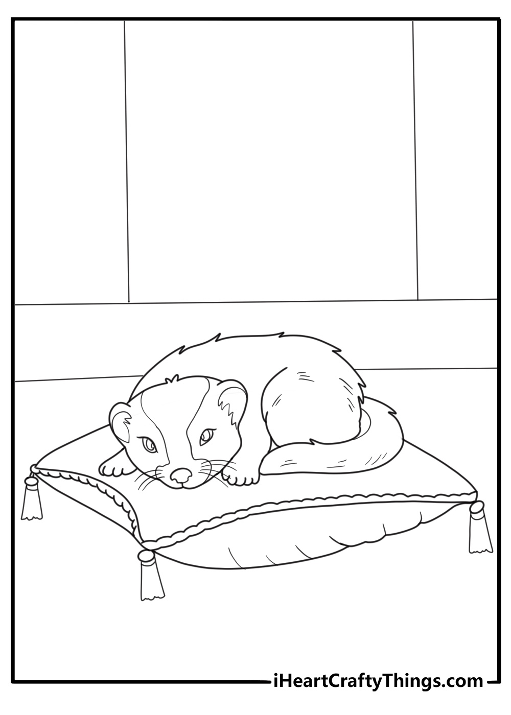 26 Free Ferret Coloring Pages For Kids