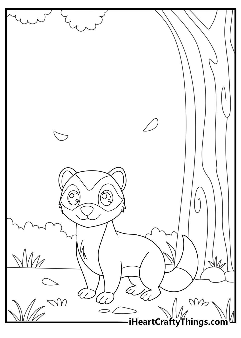 26 Free Ferret Coloring Pages For Kids