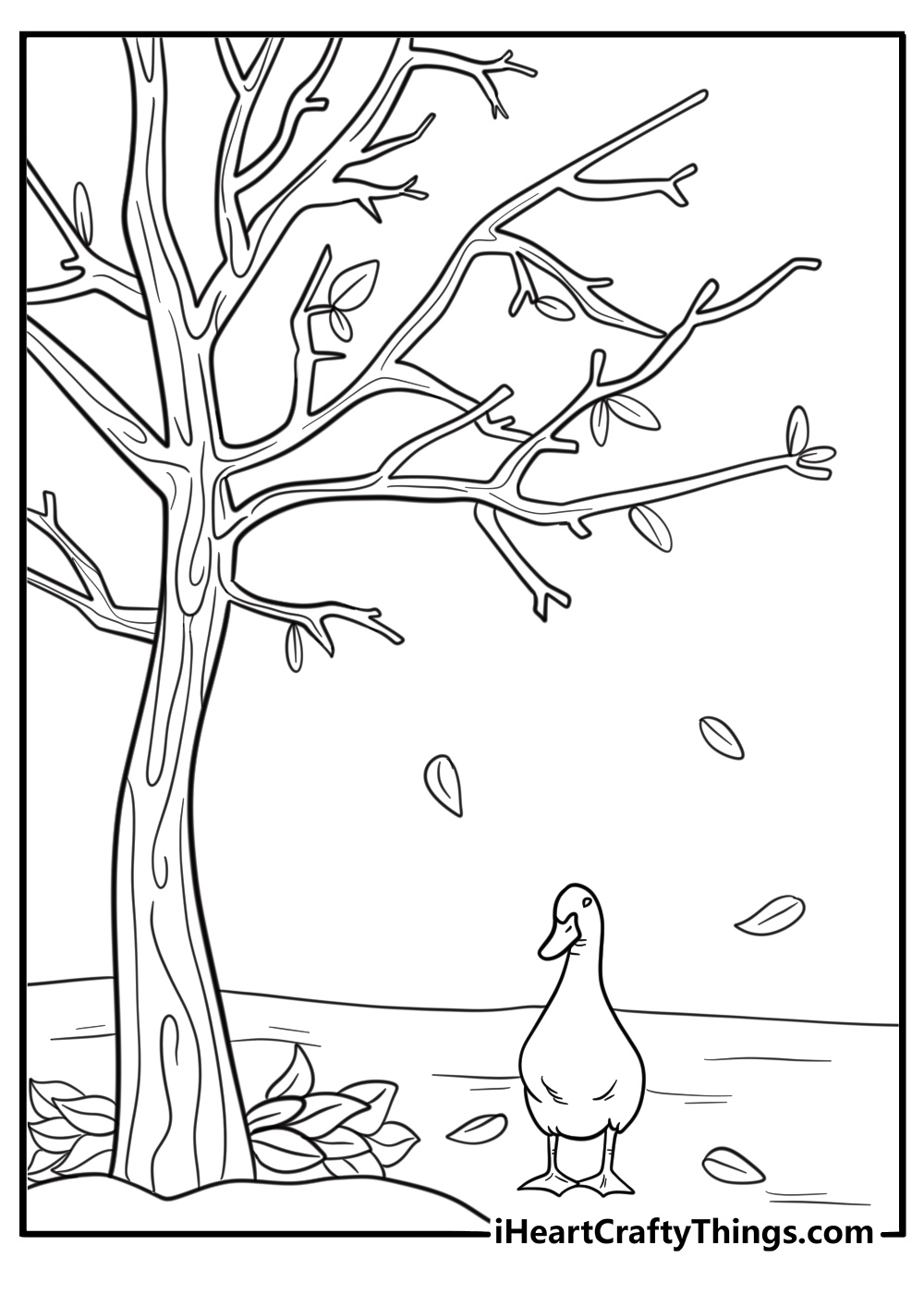 30+ Goose Coloring Pages (Free PDF Printables For Kids)
