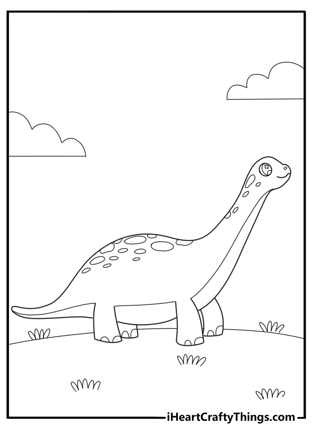 20 Free Brontosaurus Coloring Pages For Kids