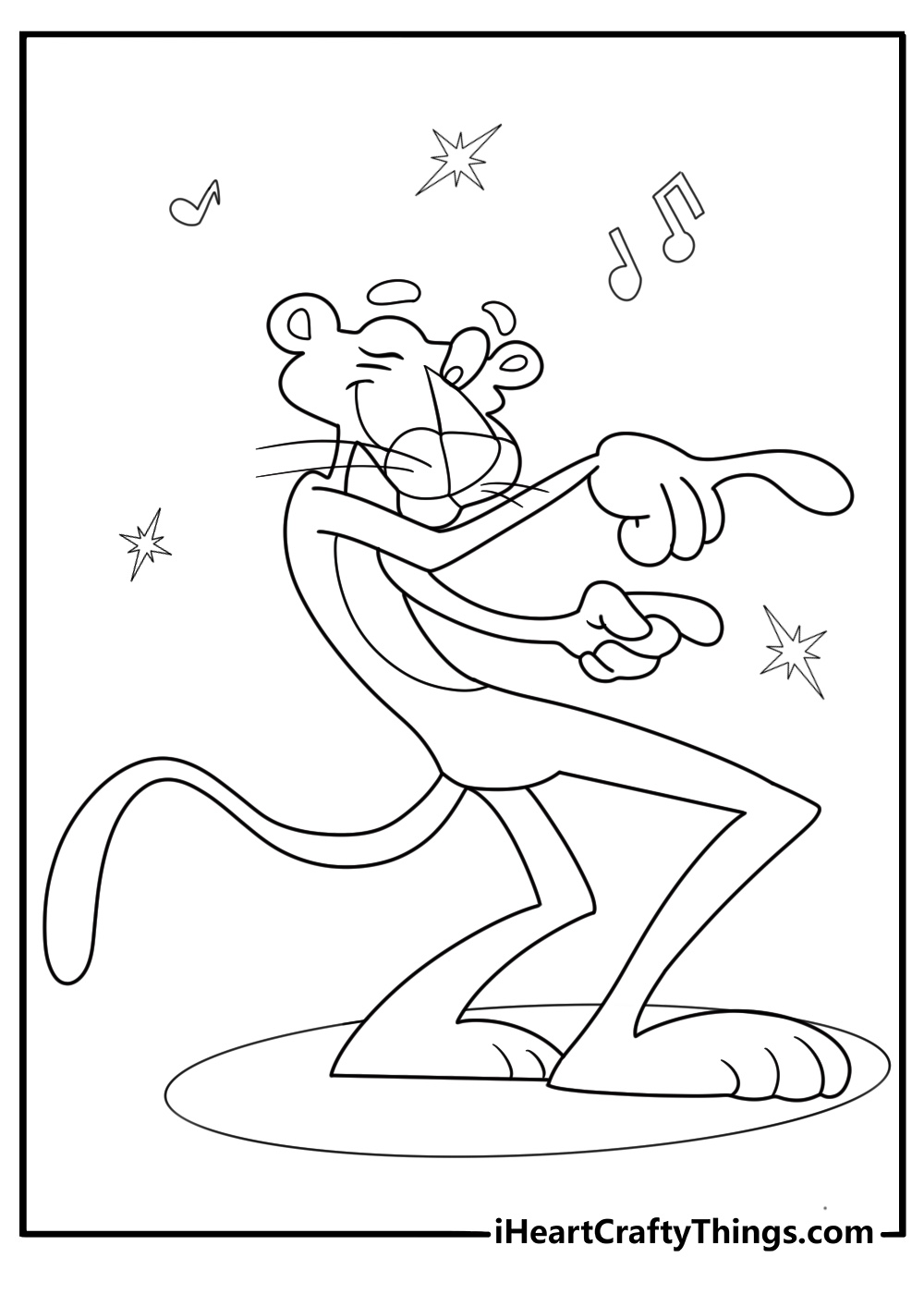 20 Free Pink Panther Coloring Pages For Kids