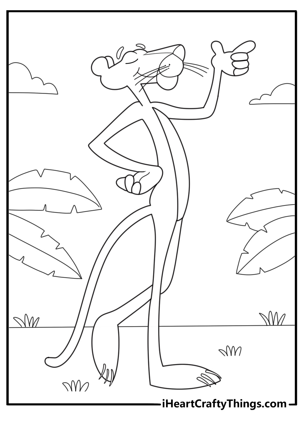 20 Free Pink Panther Coloring Pages For Kids