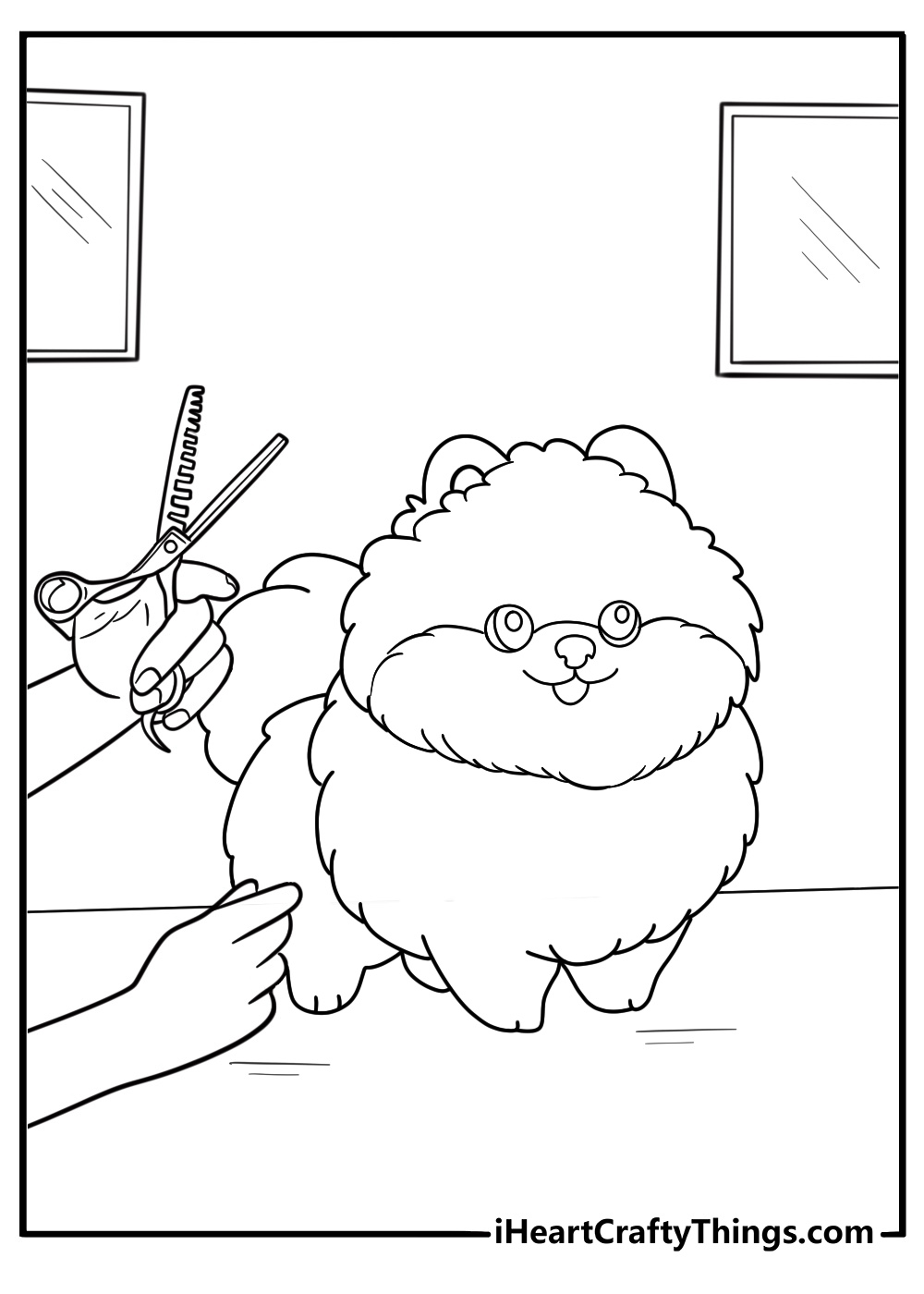 20 Free Pomeranian Coloring Pages For Kids