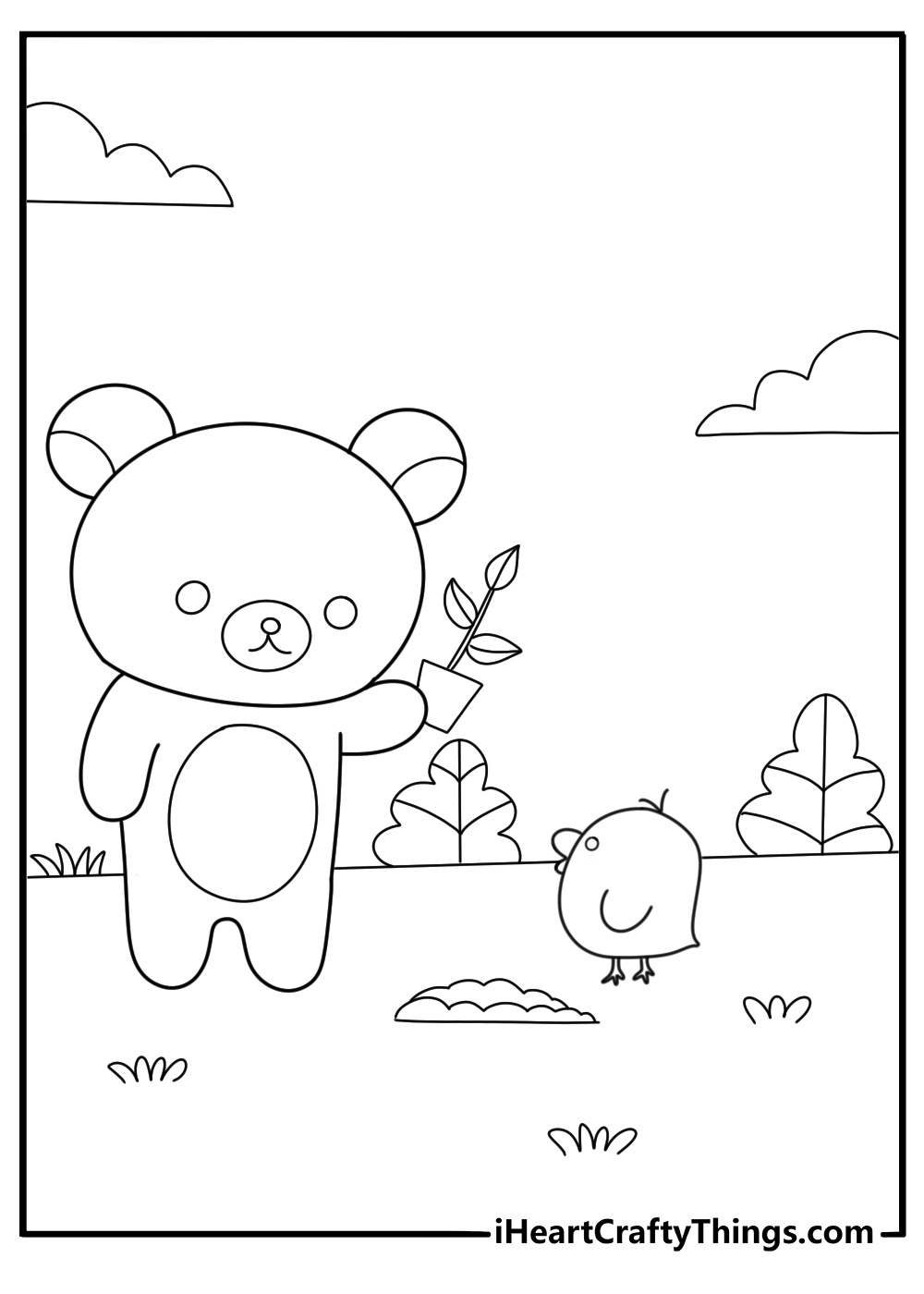 26 Free Rilakkuma Coloring Pages For Kids
