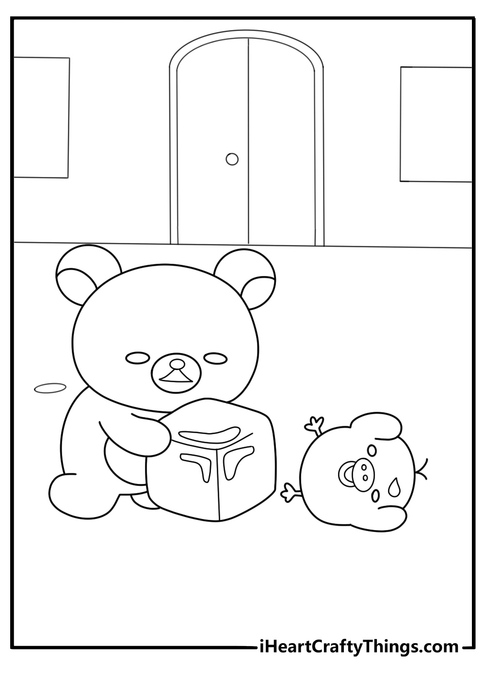 26 Free Rilakkuma Coloring Pages For Kids