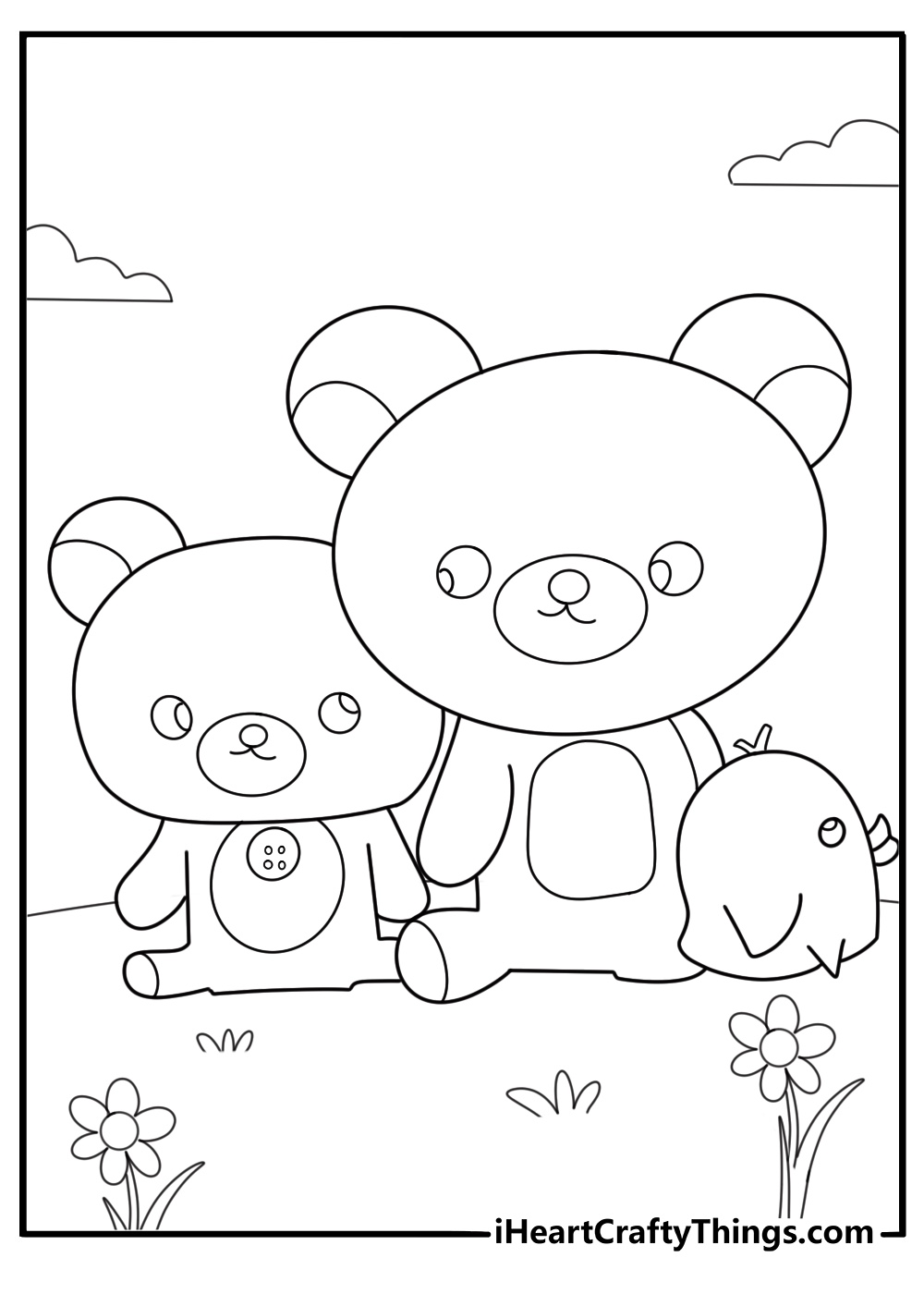 26 Free Rilakkuma Coloring Pages For Kids