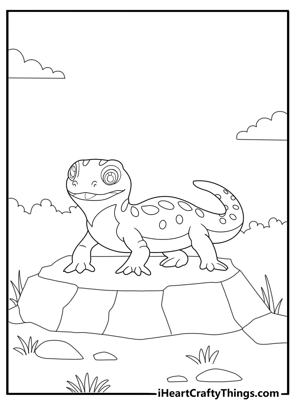 20 Free Salamander Coloring Pages For Kids