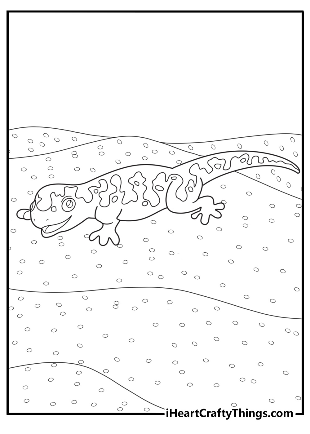 20 Free Salamander Coloring Pages For Kids