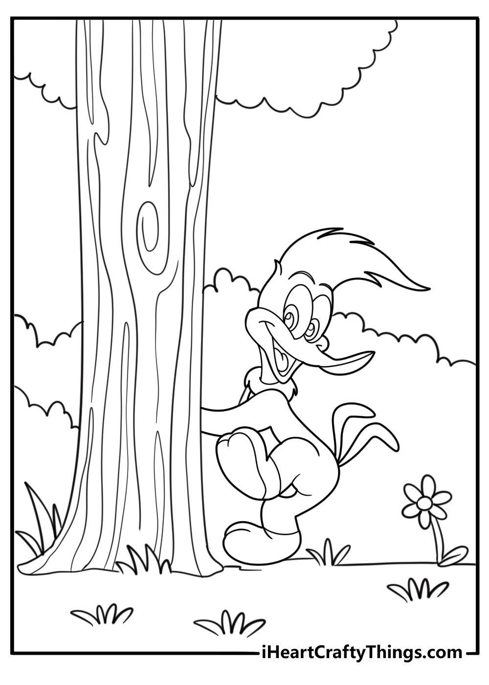 Woody Woodpecker Coloring Pages: 20+ Printable PDFs Free