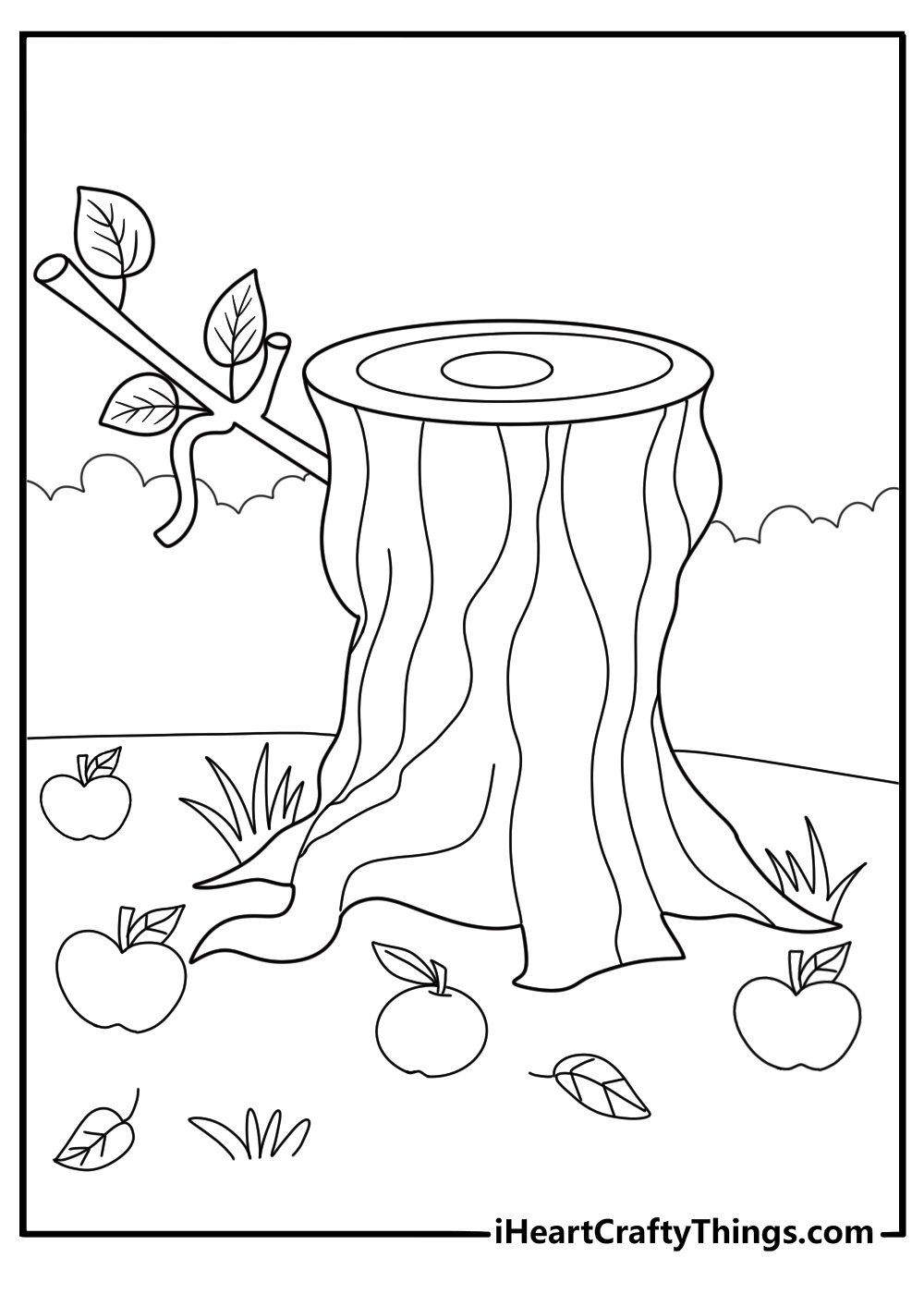 36 Apple Coloring Pages (100% Free Printables)