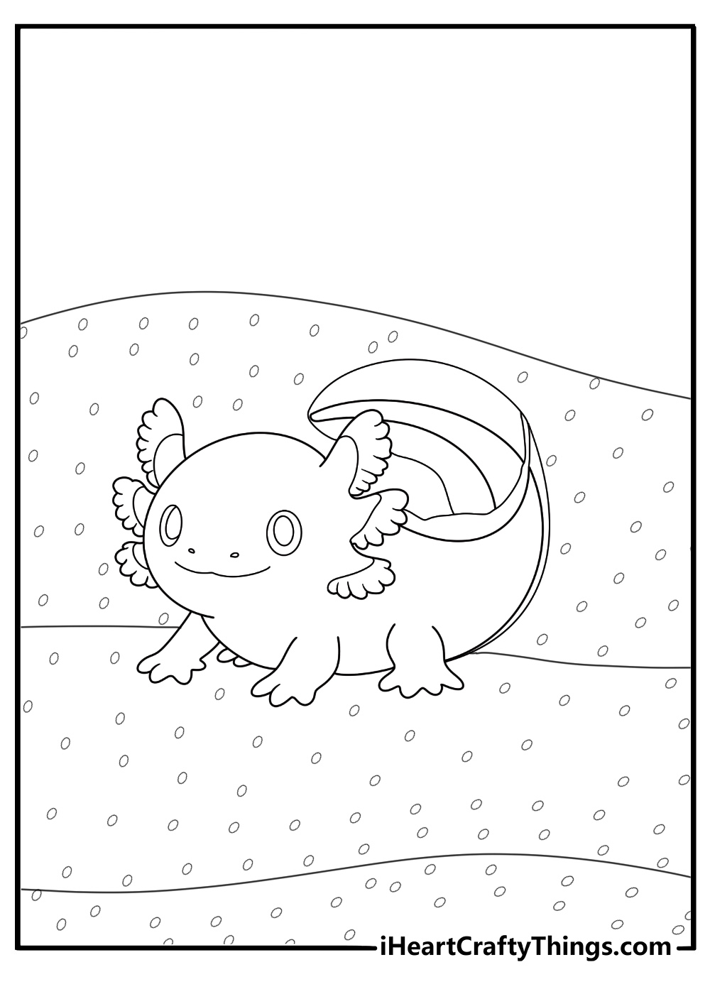 29 Axolotl Coloring Pages (Free Printable PDFs)