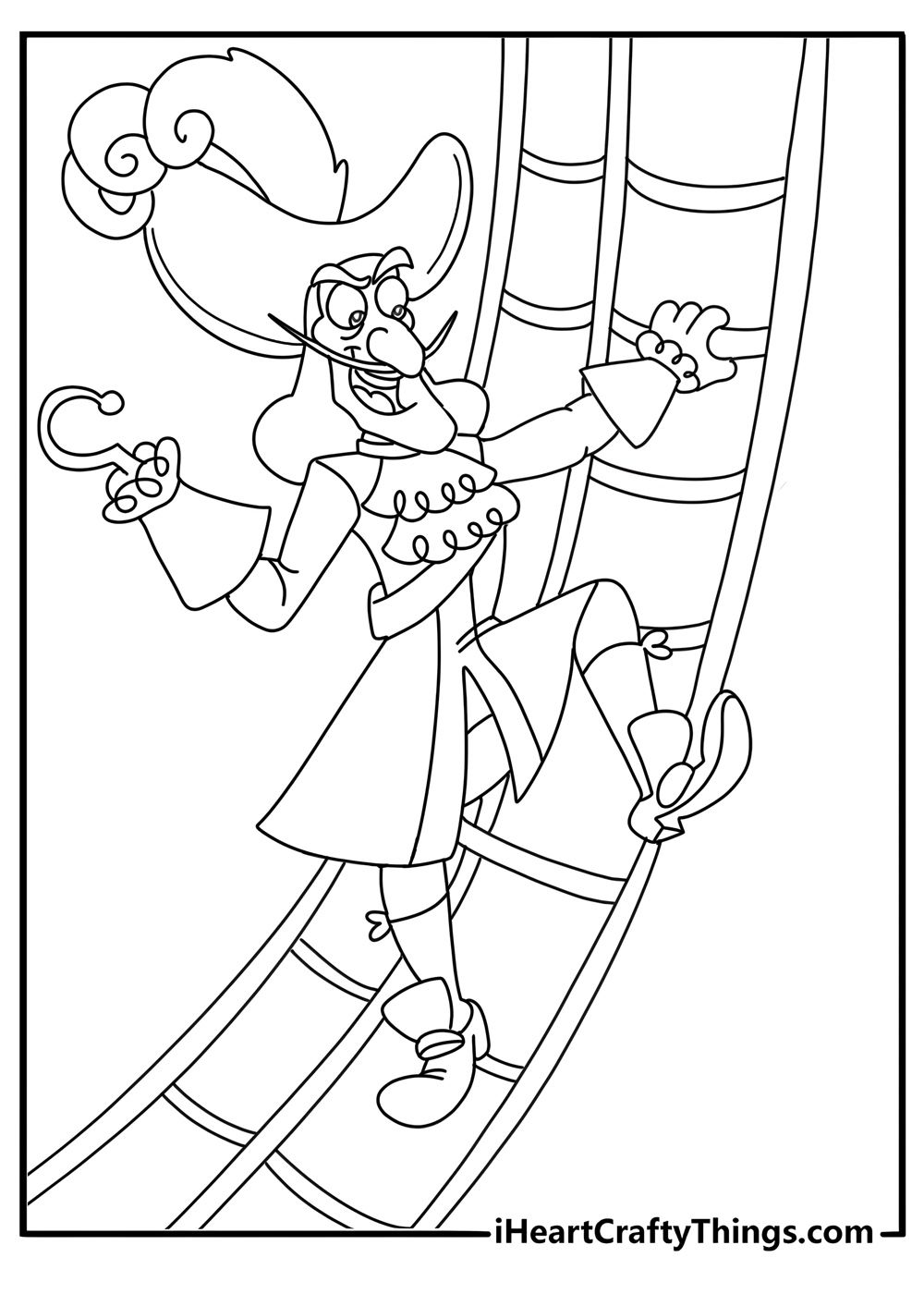 30 Free Captain Hook Coloring Pages For Kids