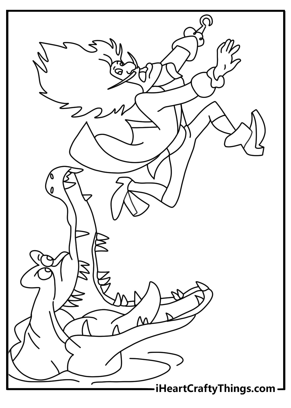30 Free Captain Hook Coloring Pages For Kids
