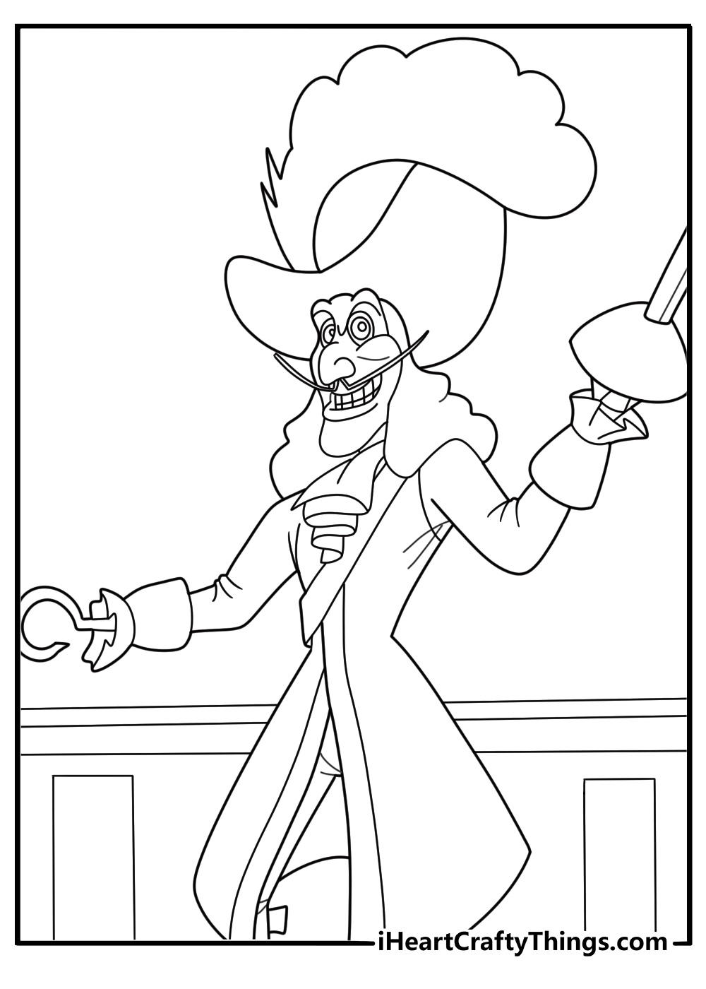 30 Free Captain Hook Coloring Pages For Kids