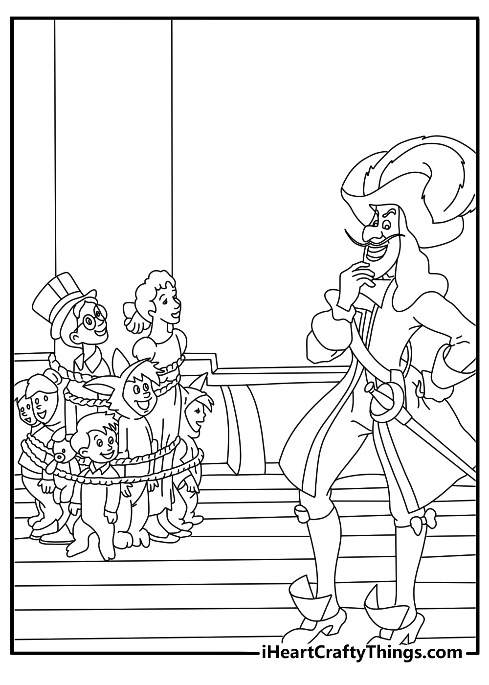 30 Free Captain Hook Coloring Pages For Kids