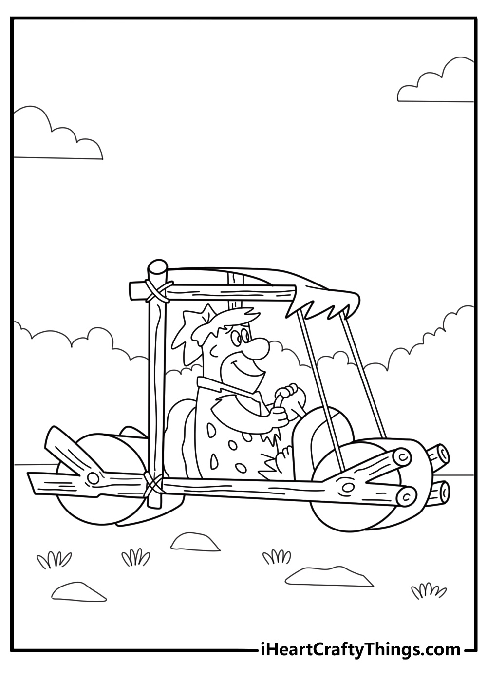 30 Free The Flintstones Coloring Pages For Kids